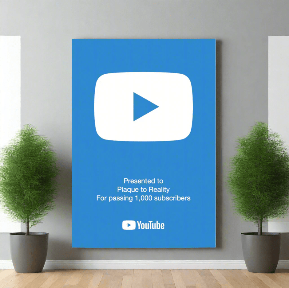 YouTube Play Button Awards – Plaque To Reality