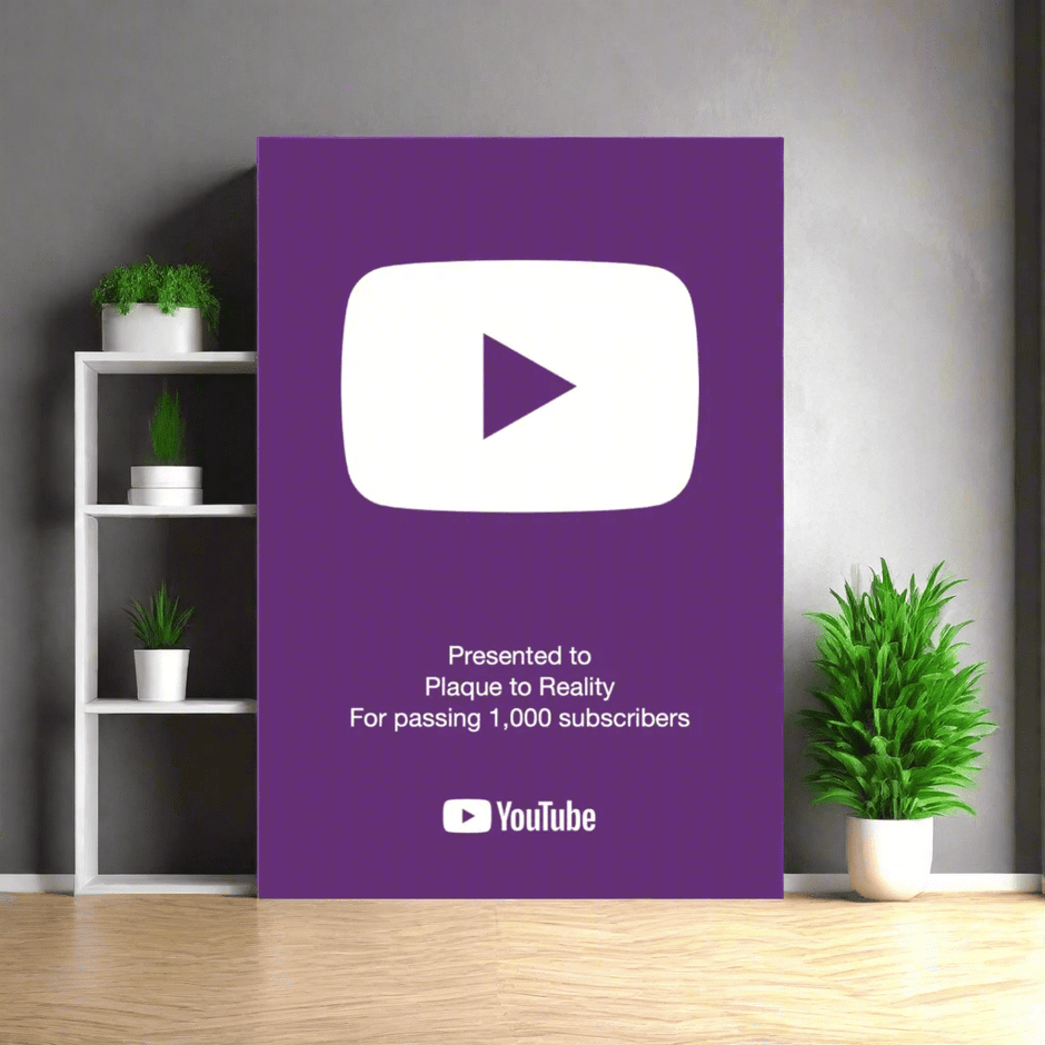YouTube Play Button Awards – Plaque To Reality