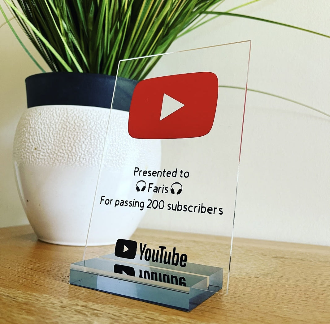 YouTube Play Button Awards – Plaque To Reality
