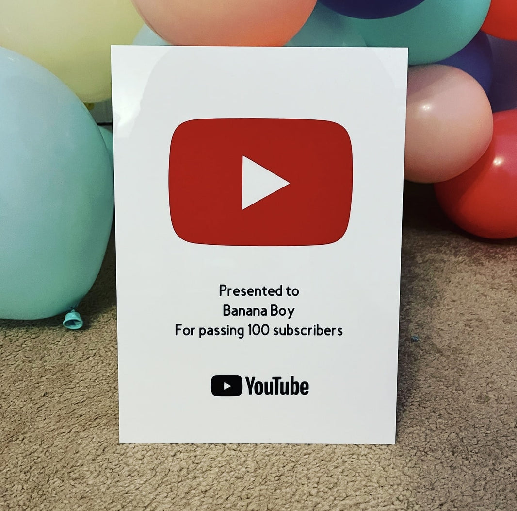 YouTube Play Button Awards – Plaque To Reality