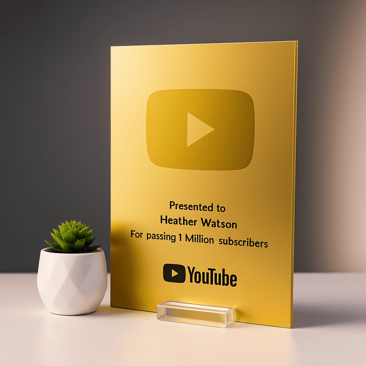 YouTube Play Button Awards – Plaque To Reality